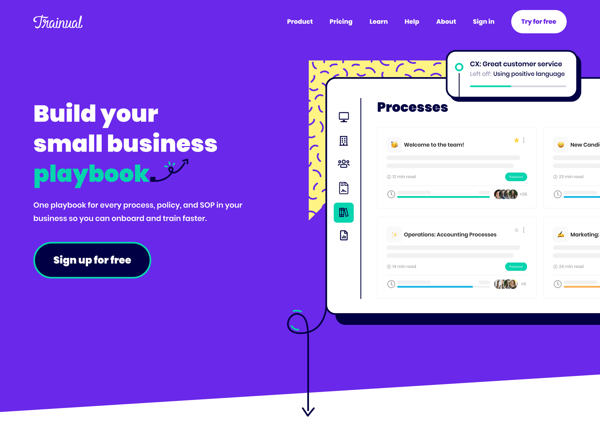 Trainual - Brass Hands